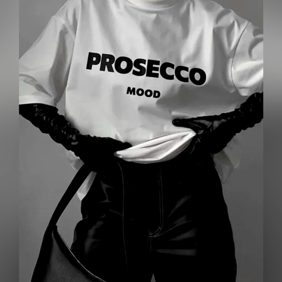 Tops | Prosecco Mood Tshirt | Poshmark